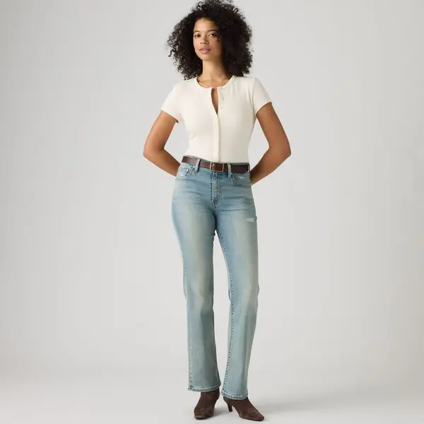 LEVI'S 723 High-rise Straight Leg Jeans