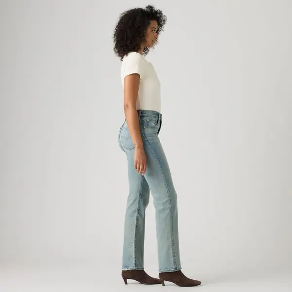 LEVI'S 723 High-rise Straight Leg Jeans
