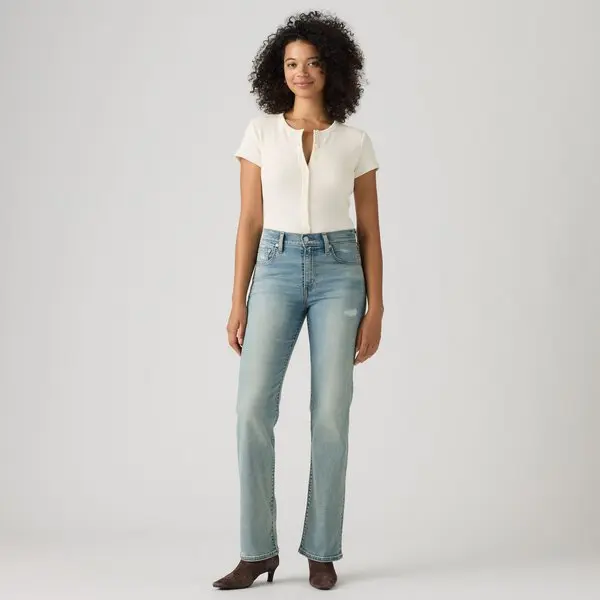 LEVI'S 723 High-rise Straight Leg Jeans