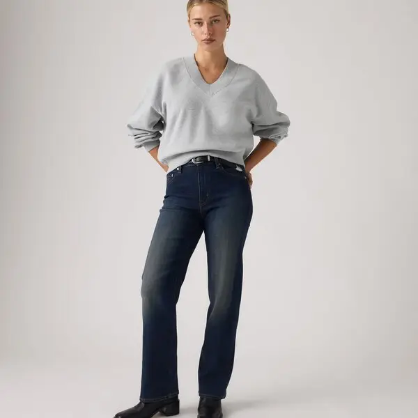 LEVI'S 723 High-rise Straight Leg Jeans