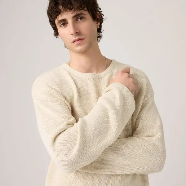 LEVI'S Posey Boxy Sweater - Oatmeal