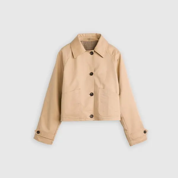 LEVI'S Reversible Short Trench Jacket
