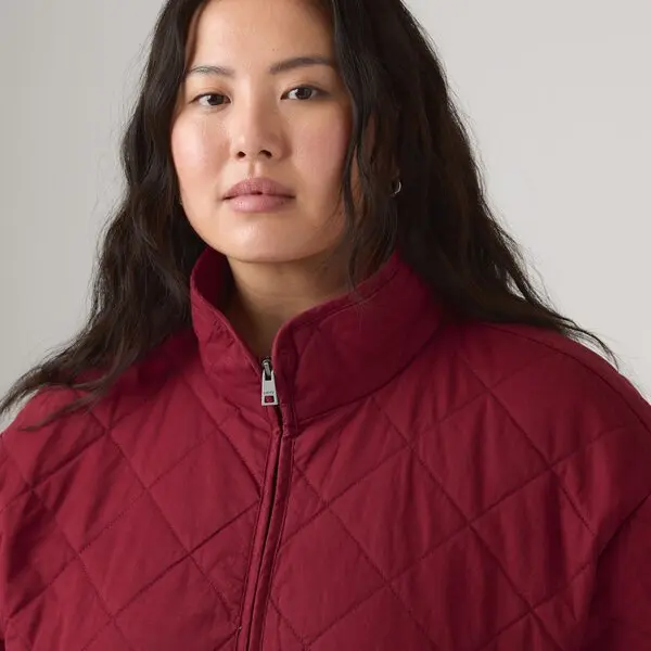 LEVI'S Diamond Quilted Cotton Jacket
