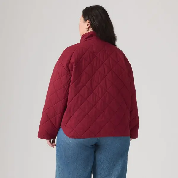 LEVI'S Diamond Quilted Cotton Jacket