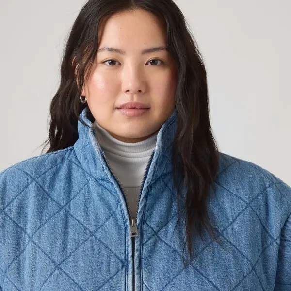 LEVI'S Diamond Quilted Cotton Jacket