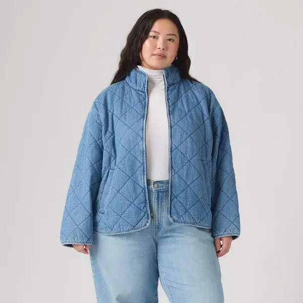 LEVI'S Diamond Quilted Cotton Jacket