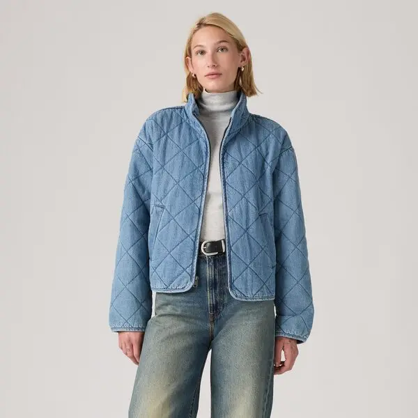 LEVI'S Diamond Quilted Cotton Jacket