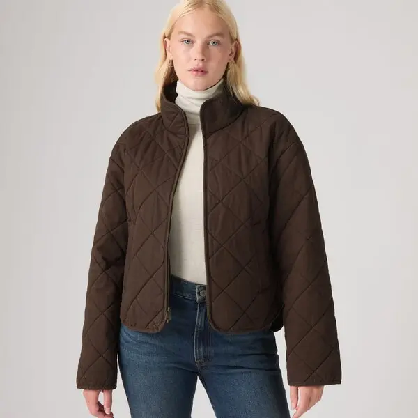 LEVI'S Diamond Quilted Cotton Jacket