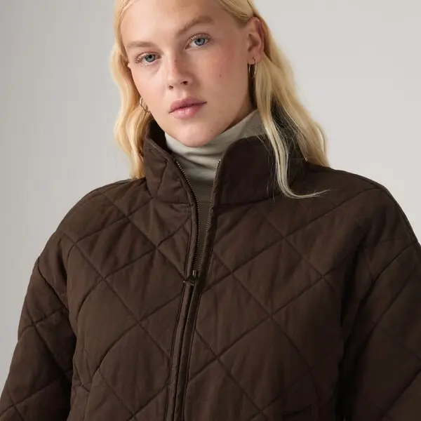 LEVI'S Diamond Quilted Cotton Jacket