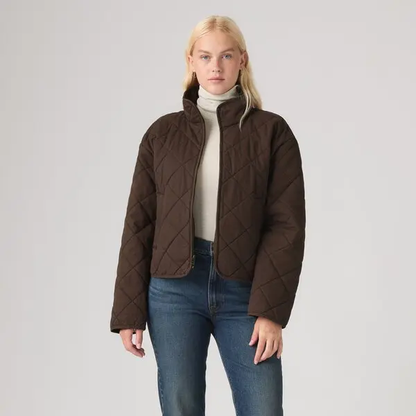 LEVI'S Diamond Quilted Cotton Jacket