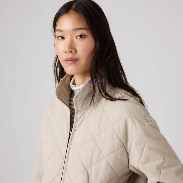 LEVI'S Diamond Quilted Cotton Jacket
