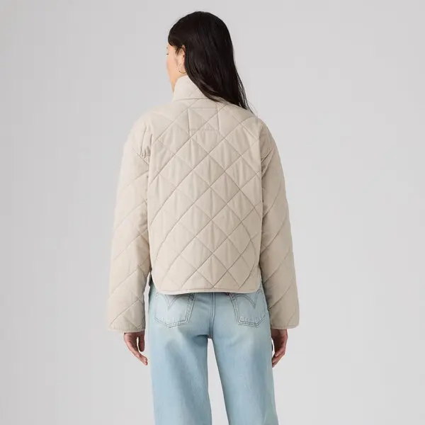 LEVI'S Diamond Quilted Cotton Jacket