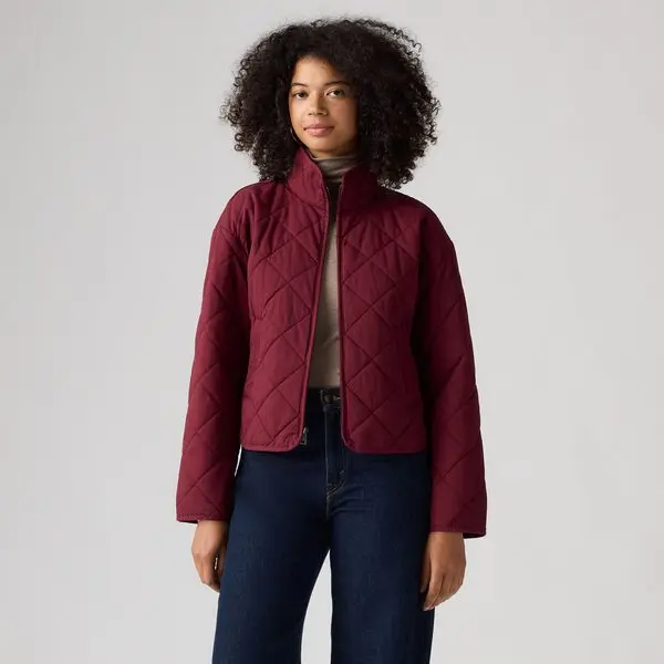 LEVI'S Diamond Quilted Cotton Jacket
