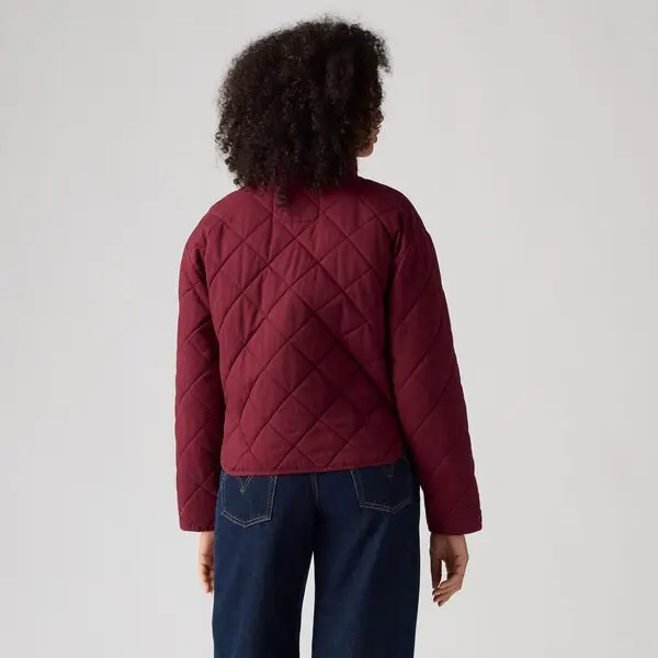 LEVI'S Diamond Quilted Cotton Jacket