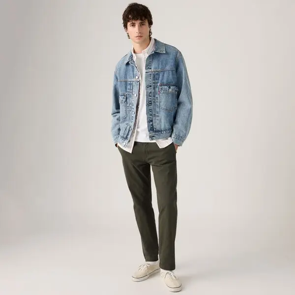LEVI'S Xx Chino Standard Taper Garment Dye Pants - Komodo Shady Garment Dye