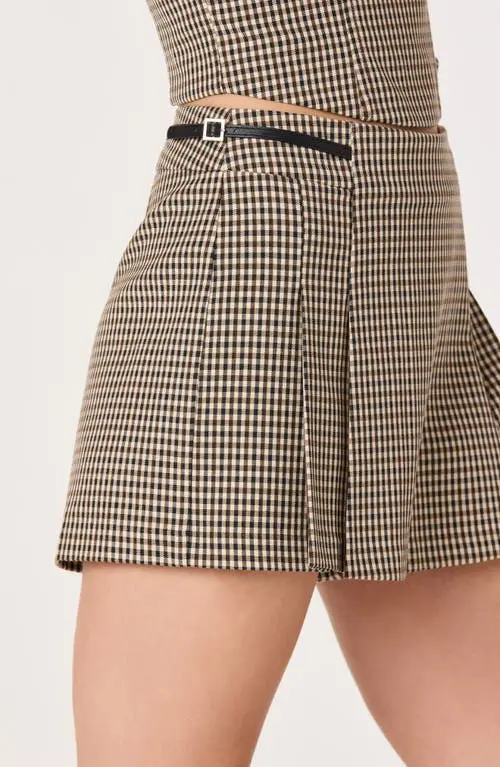 Astr The Label Cleora Pleated Skort