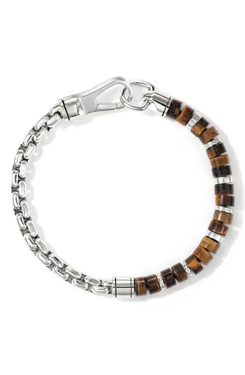 John Hardy Heishi Sterling Silver Bracelet