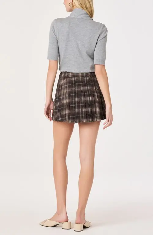 Astr The Label Agatha Tie Neck Sweater - Heather Grey