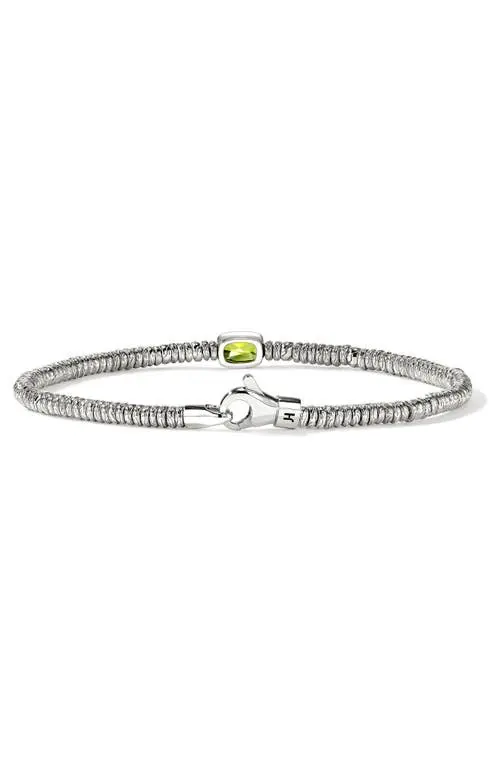 John Hardy Heishi Bracelet - Peridot