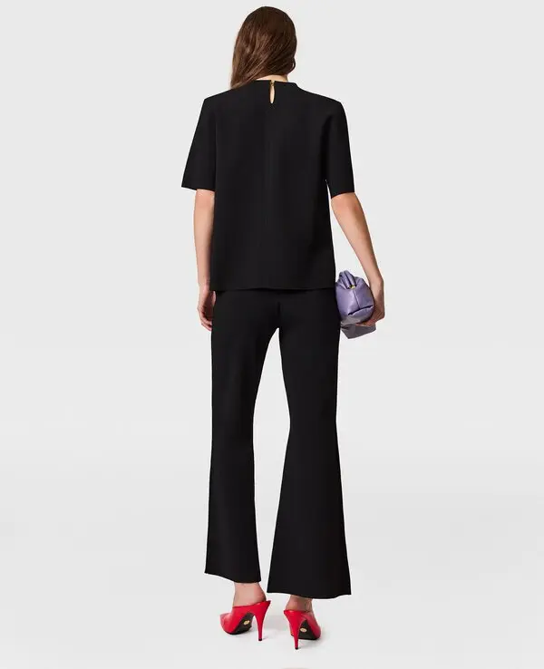 Stella McCartney Compact Knit Flared Pants