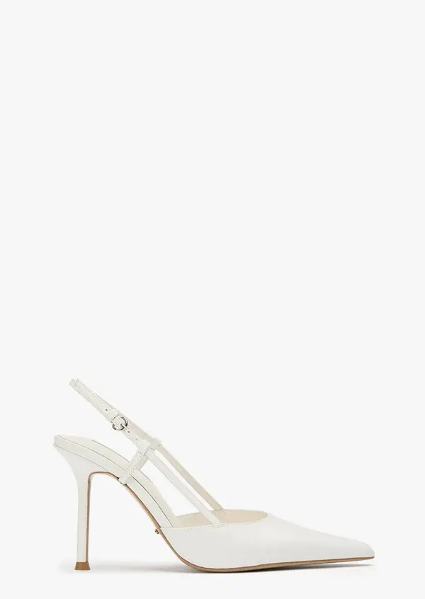 TONY BIANCO Nesta Pointed Toe Stiletto Slingback Heels