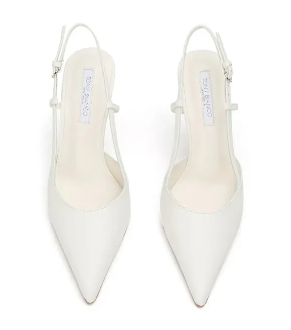 TONY BIANCO Nesta Pointed Toe Stiletto Slingback Heels