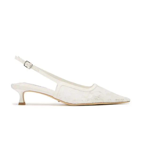 TONY BIANCO Crush Slingback Pointed Toe Kitten Heel