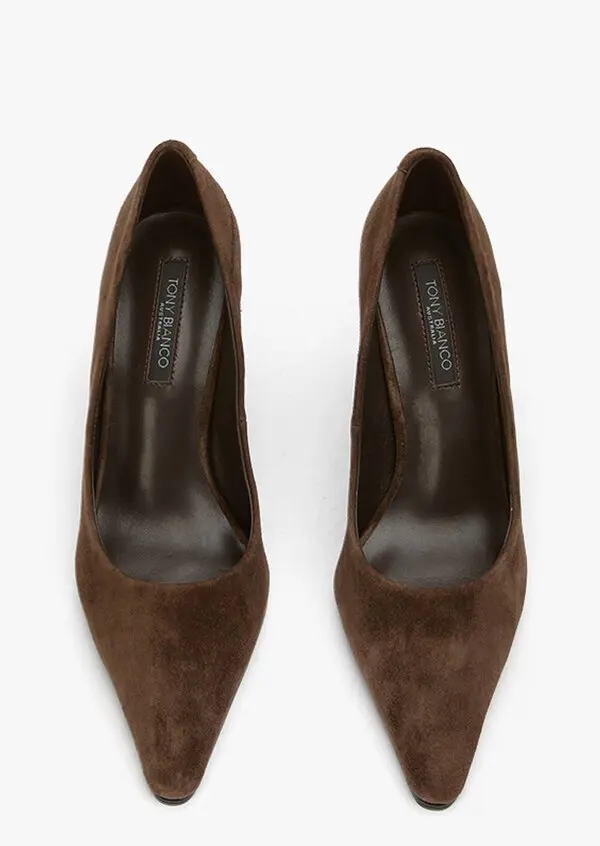 TONY BIANCO Fifi - Espresso Suede