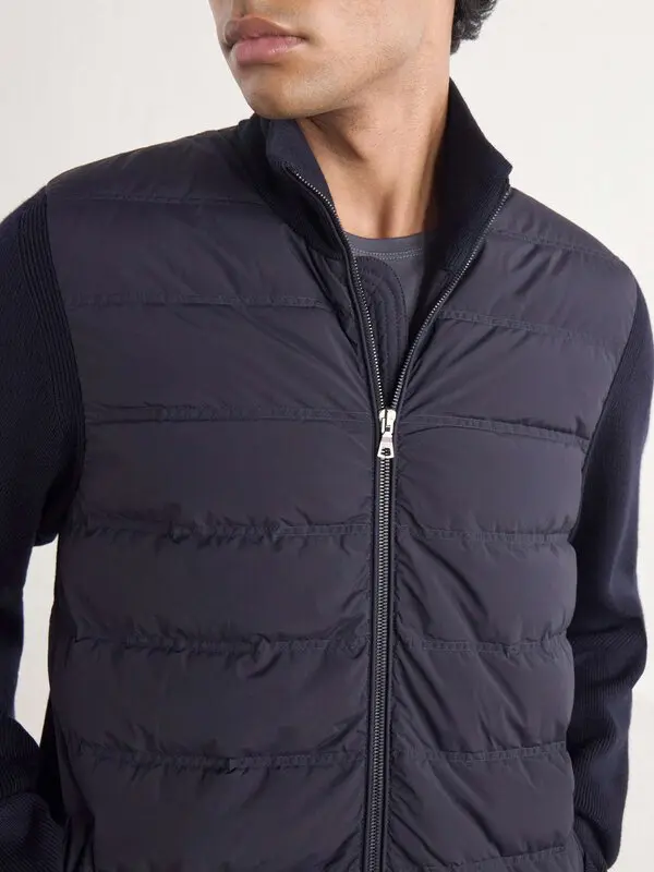 Orlebar Brown Terrence Iii Quilted Shell And Merino Wool Down Jacket