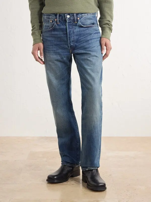 Ralph Lauren Straight-leg Selvedge Jeans - Blue