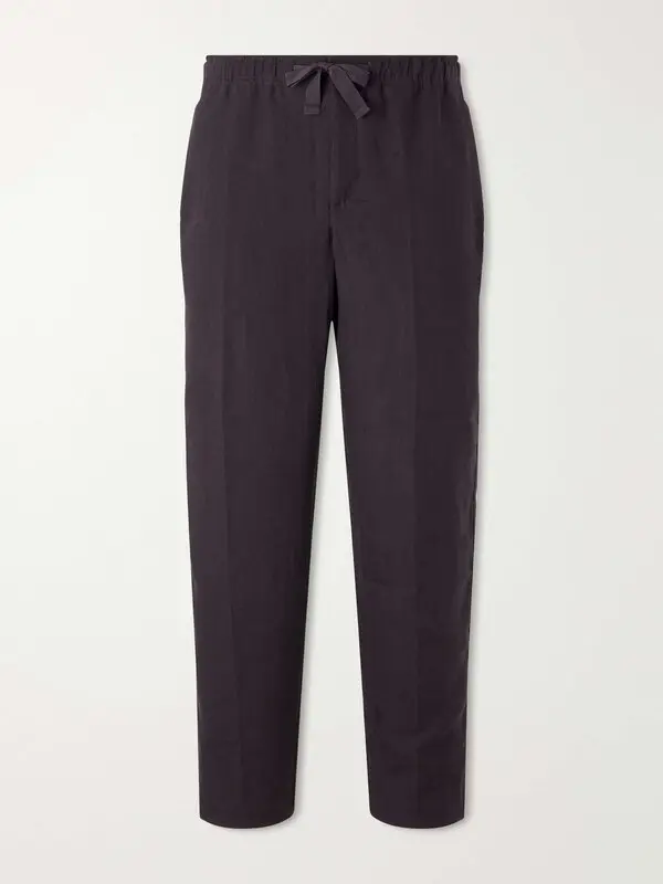 Orlebar Brown Alex Straight-leg Linen Trousers