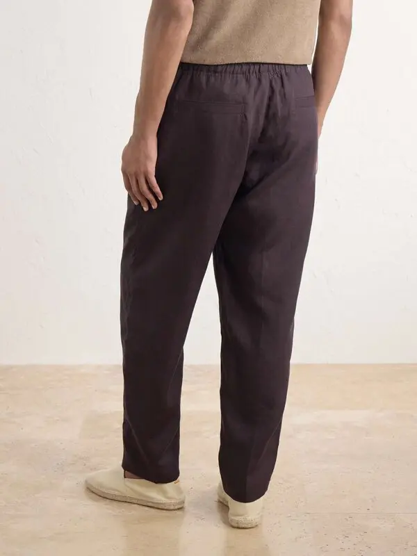 Orlebar Brown Alex Straight-leg Linen Trousers