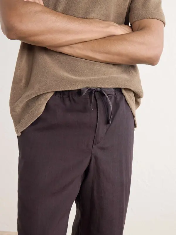 Orlebar Brown Alex Straight-leg Linen Trousers