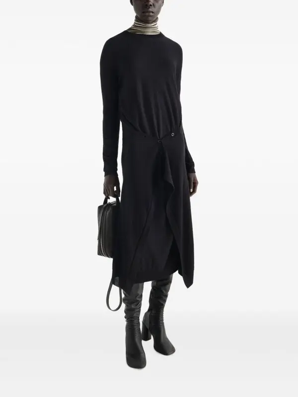 LEMAIRE Wool Blend Long Dress