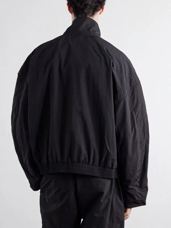 NAHMIAS Logo-embroidered Shell Jacket
