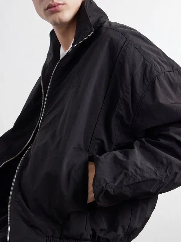 NAHMIAS Logo-embroidered Shell Jacket