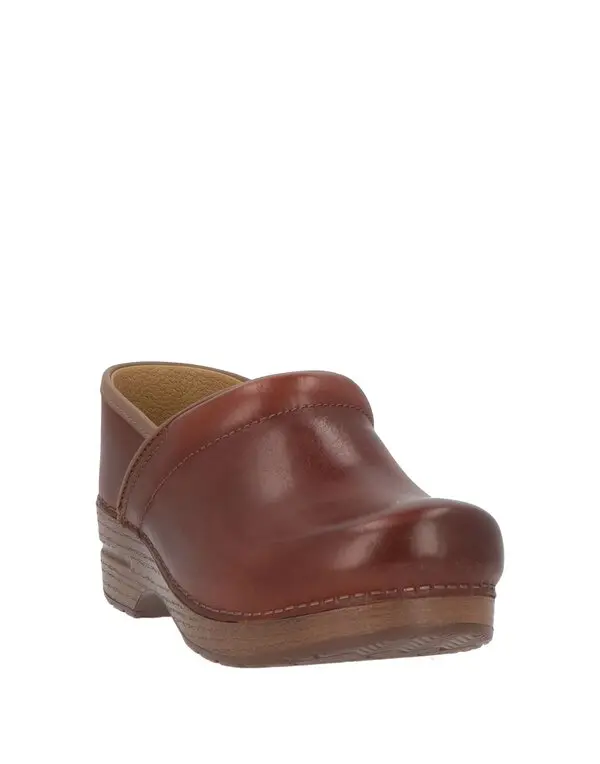 Dansko Mules & Clogs Tan Size Leather