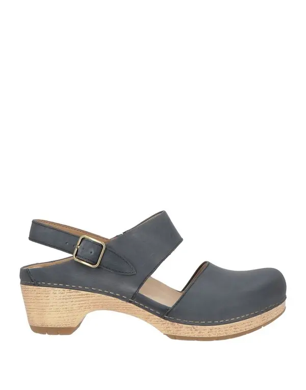 Dansko Mules & Clogs Charcoal Size Leather