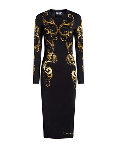 Versace Midi Dress Size Viscose, Elastane