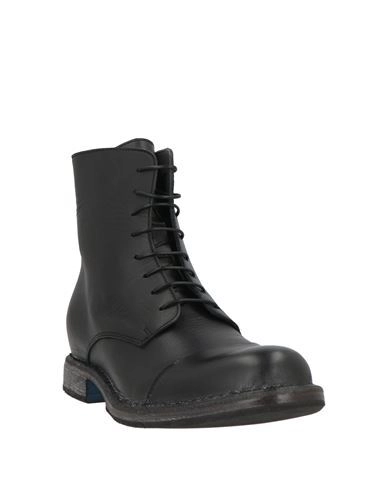 Moma Lace-up Ankle Boots In Calfskin - Black