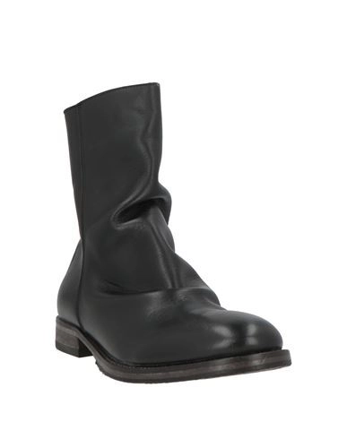 Moma Dark Calfskin Ankle Boots - Black