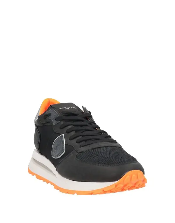 Philippe Model Sneakers Size Leather, Textile Fibers