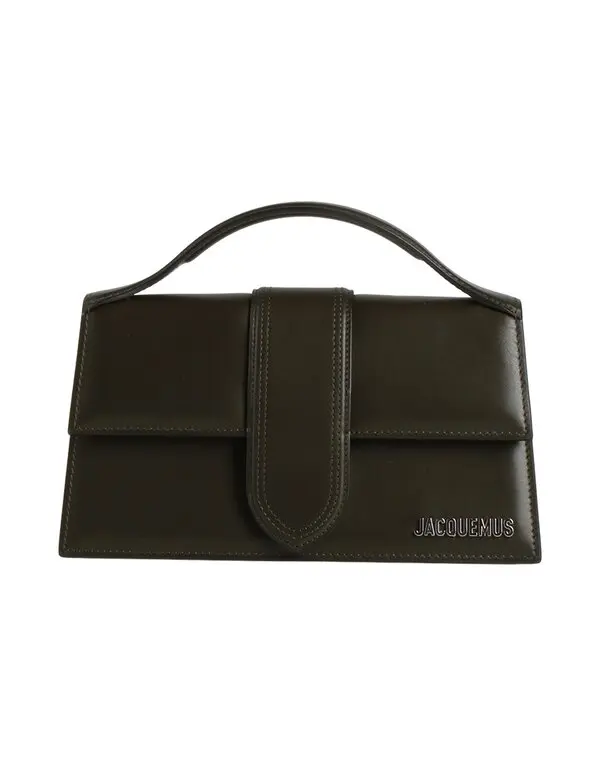 Jacquemus Leather Flap Bag - Green