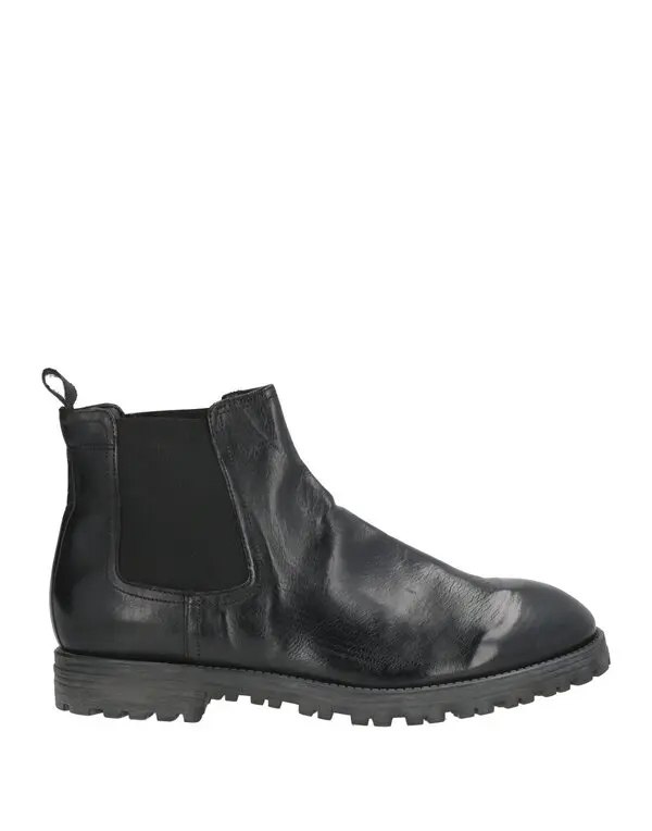 STURLINI Ankle Boots Size Leather - Black