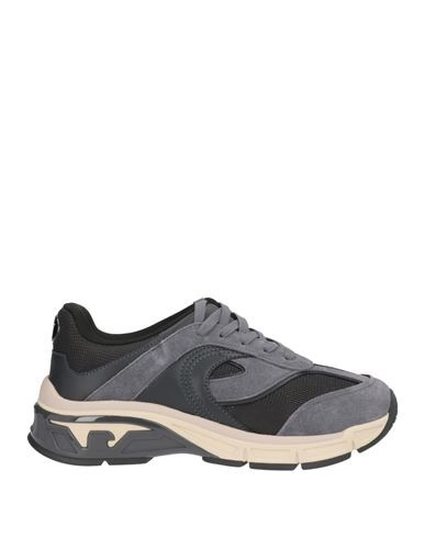 Emporio Armani Sneakers Size Polyester, Cow Leather