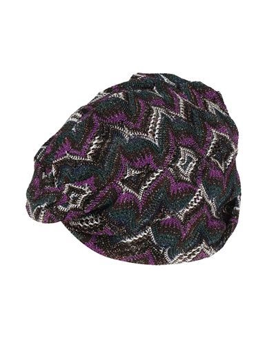 Missoni Hair Accessory Dark Viscose, Metal Fiber - Green