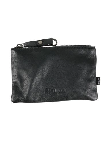 BLAUER. Coin Purse Leather - Black