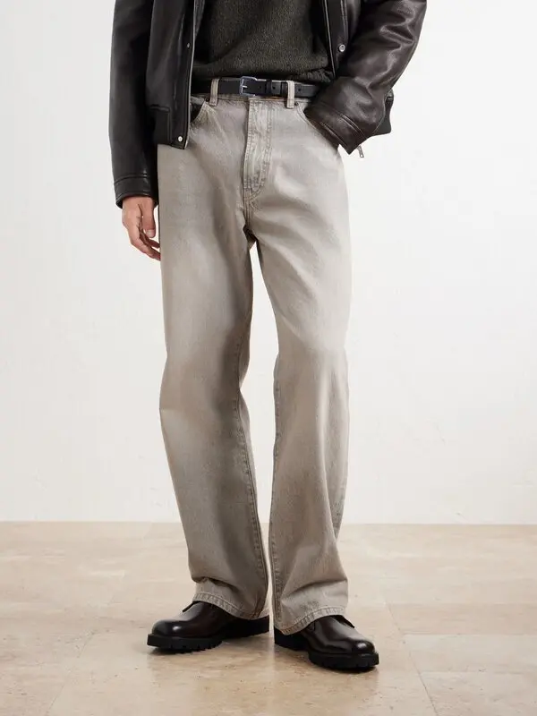 Mr P. Leather Desert Boots With Chunky Soles - Brown