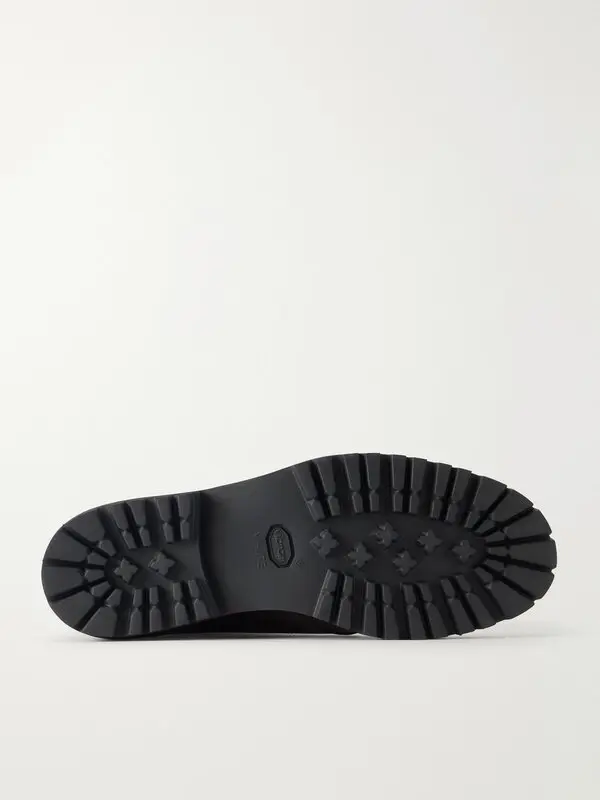 Mr P. Leather Desert Boots With Chunky Soles - Brown