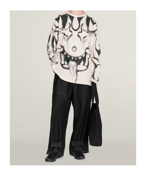Y3 Chito Graphic Long Sleeve Tee